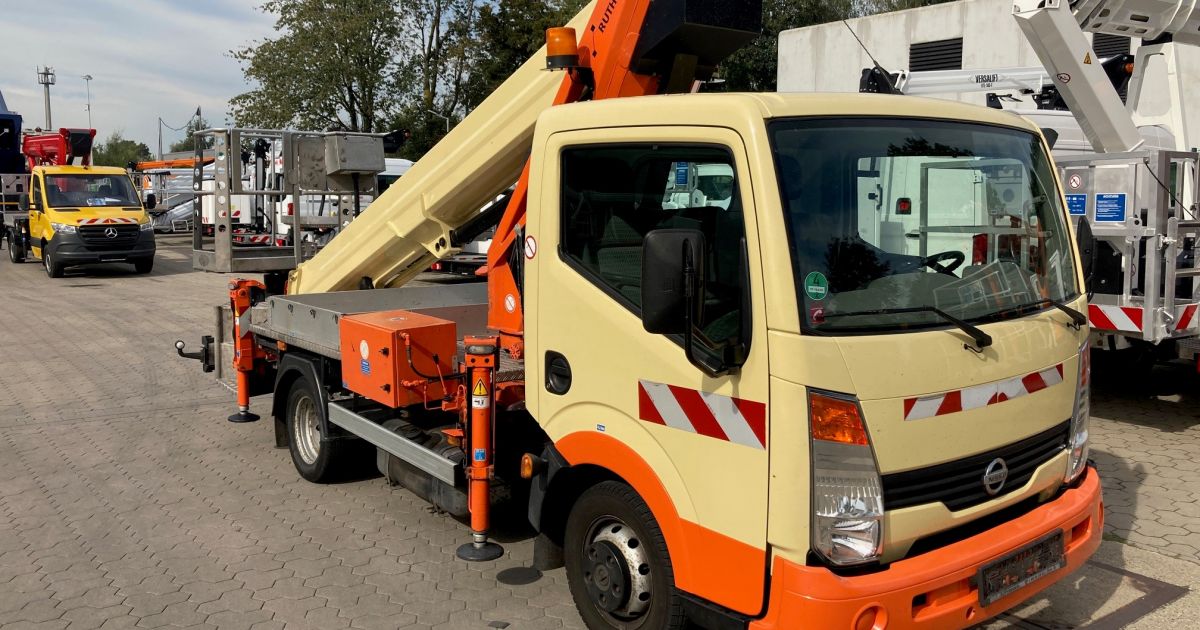 Autokošara Ruthmann TB 270, 27m, na Nissanu 130KS, B-kat., ODLIČNA SAMO ...